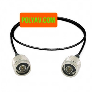 RG-174 N형(숫)-N형(숫) 케이블(1M~20M)-국산 RG-174 선재채용**폴리에이브이 POLYAV.COM**
