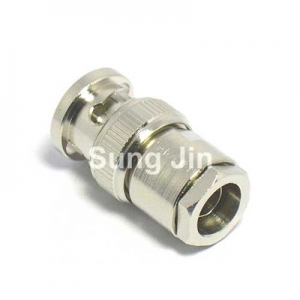 SJ 50옴 BNC(수) 커넥터-5C2V타입5C용/조립타입/숏타입**폴리에이브이 POLYAV.COM**