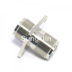 SJ M형(암) to M형(암) 4볼트타입 연결 어댑터**폴리에이브이 POLYAV.COM**