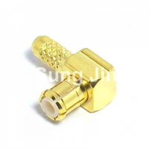 SJ MCX(수) ㄱ자형 커넥터-RG316용/링타입**폴리에이브이 POLYAV.COM**