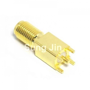 SJ SMA(암) 기판용 커넥터-대사이즈**폴리에이브이 POLYAV.COM**