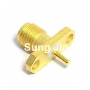 SJ SMA(암) 기판용 커넥터-2볼트타입**폴리에이브이 POLYAV.COM**