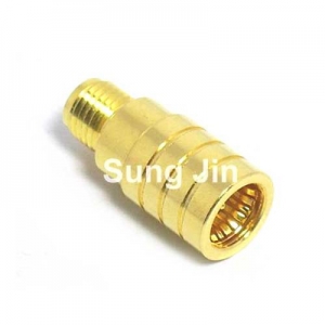 SJ SMA(암) to PUSH형 SMA(수) 변환 어댑터**폴리에이브이 POLYAV.COM**