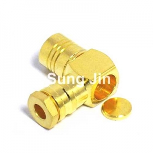 SJ SMB(수/암핀) ㄱ자타입 커넥터-RG316용/조립타입**폴리에이브이 POLYAV.COM**