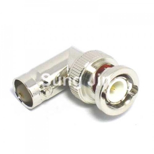 SJ BNC(암) to BNC(수) ㄱ자형 변환 어댑터-고압용**폴리에이브이 POLYAV.COM**