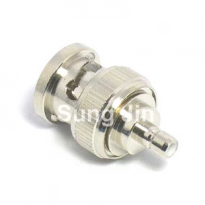 SJ SMB(암/수핀) to BNC(수) 변환 어댑터-고압용**폴리에이브이 POLYAV.COM**