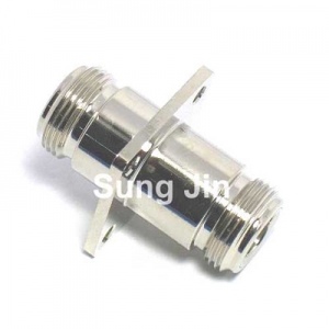 SJ N형(암) to N형(암) 4볼트타입 연결 어댑터-고압용**폴리에이브이 POLYAV.COM**