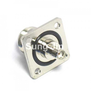 SJ SMA(암) to N형(암) 4볼트타입 연결 어댑터-고압용**폴리에이브이 POLYAV.COM**