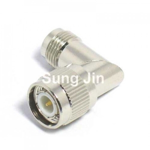 SJ TNC(암) 정심형 to TNC(수) 정심형 ㄱ자형 변환 어댑터**폴리에이브이 POLYAV.COM**