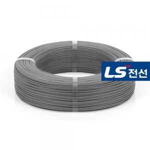 LS전선 HFIX+ 2.5SQ 450/750V 옥내용 저독성 내열 절연 전선(단선/회색)-300M**폴리에이브이 POLYAV.COM**