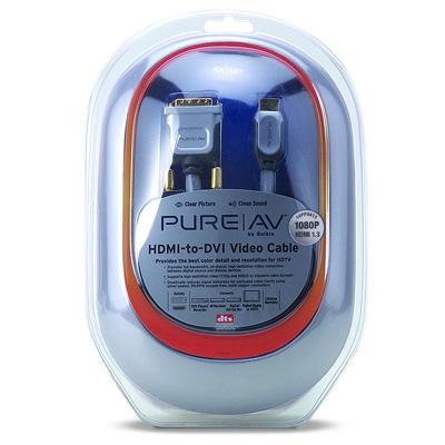 PureAV HDMI Interface-to-DVI Video Cable 2.4m**폴리에이브이 POLYAV.COM**