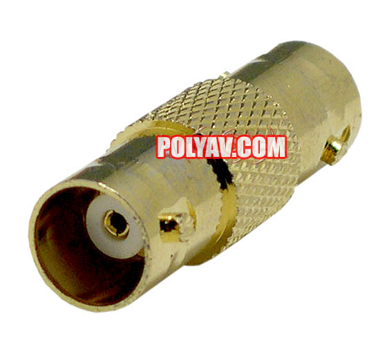 BNC 연결커넥터(GOLD)**폴리에이브이 POLYAV.COM**